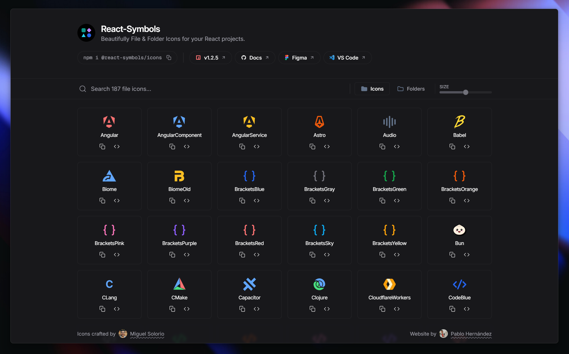 React Symbols Beautifully File And Folder Icons For Your React Projects